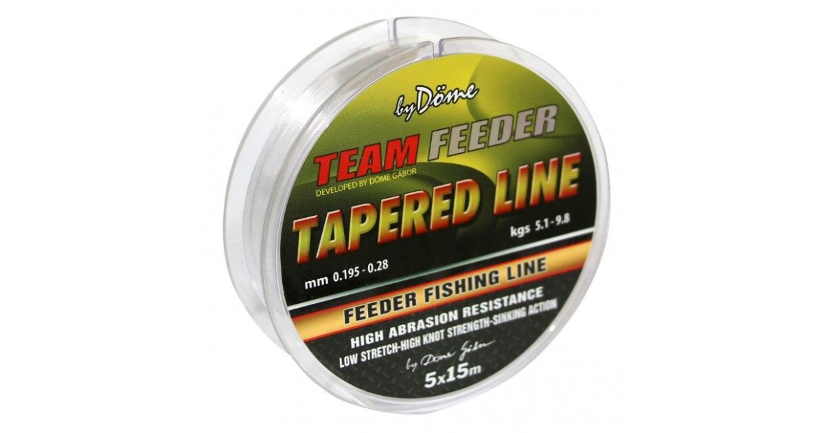 By Döme TF Tapered Leader 5x15m - suger.hu